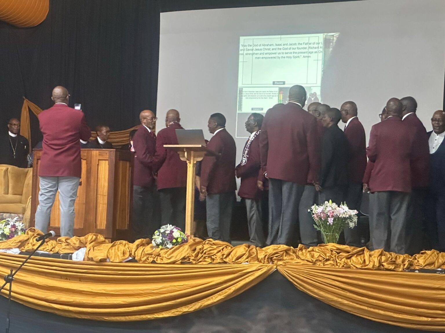 Senior Bishop Messiah Jacketed by the Sons of Allen in the 19th ...